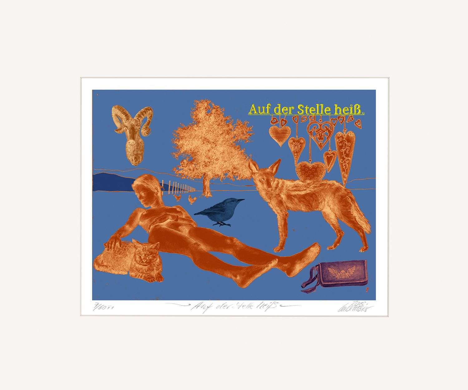 Thomas Gatzemeier | Auf der Stelle heiß | Grafik kaufen